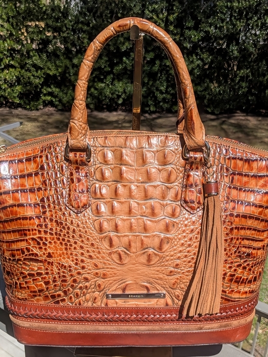 Brahmin | Bags | Brahmin Medium Duxbury In Toasted Almond Dalto | Poshmark
